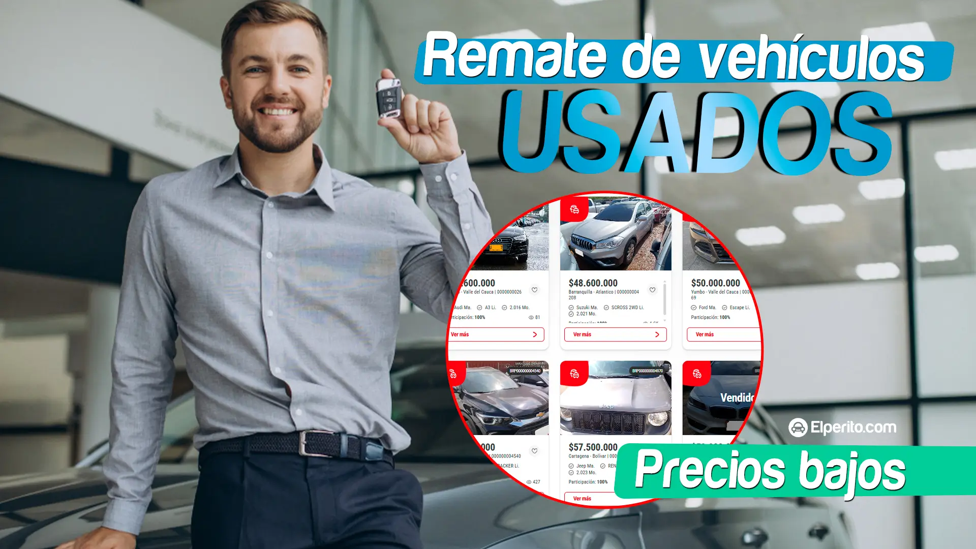 Remate de vehículos usados 2026 - Precios más bajos.